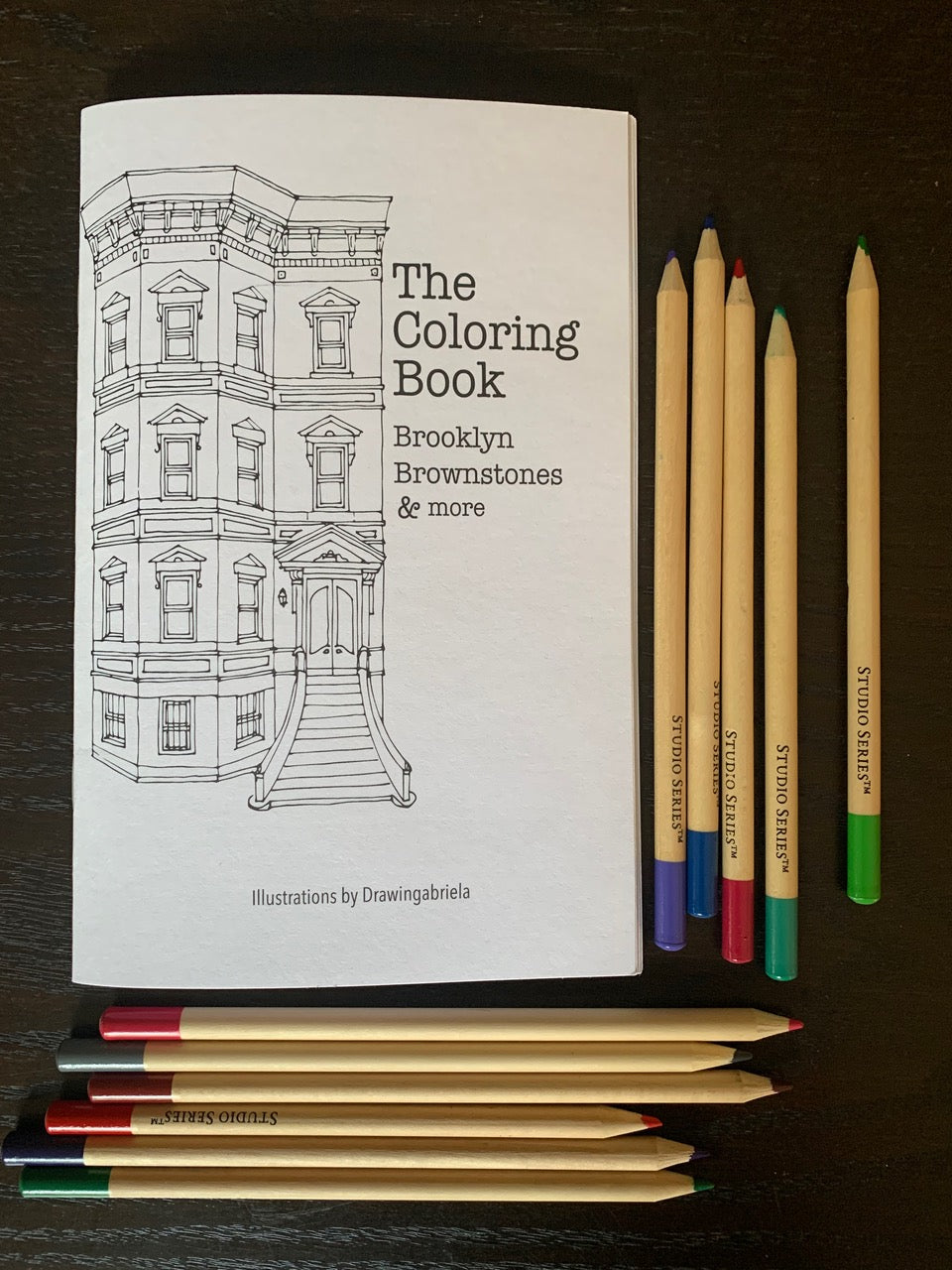 Brooklyn Brownstone Coloring Book – The Analog Stationer