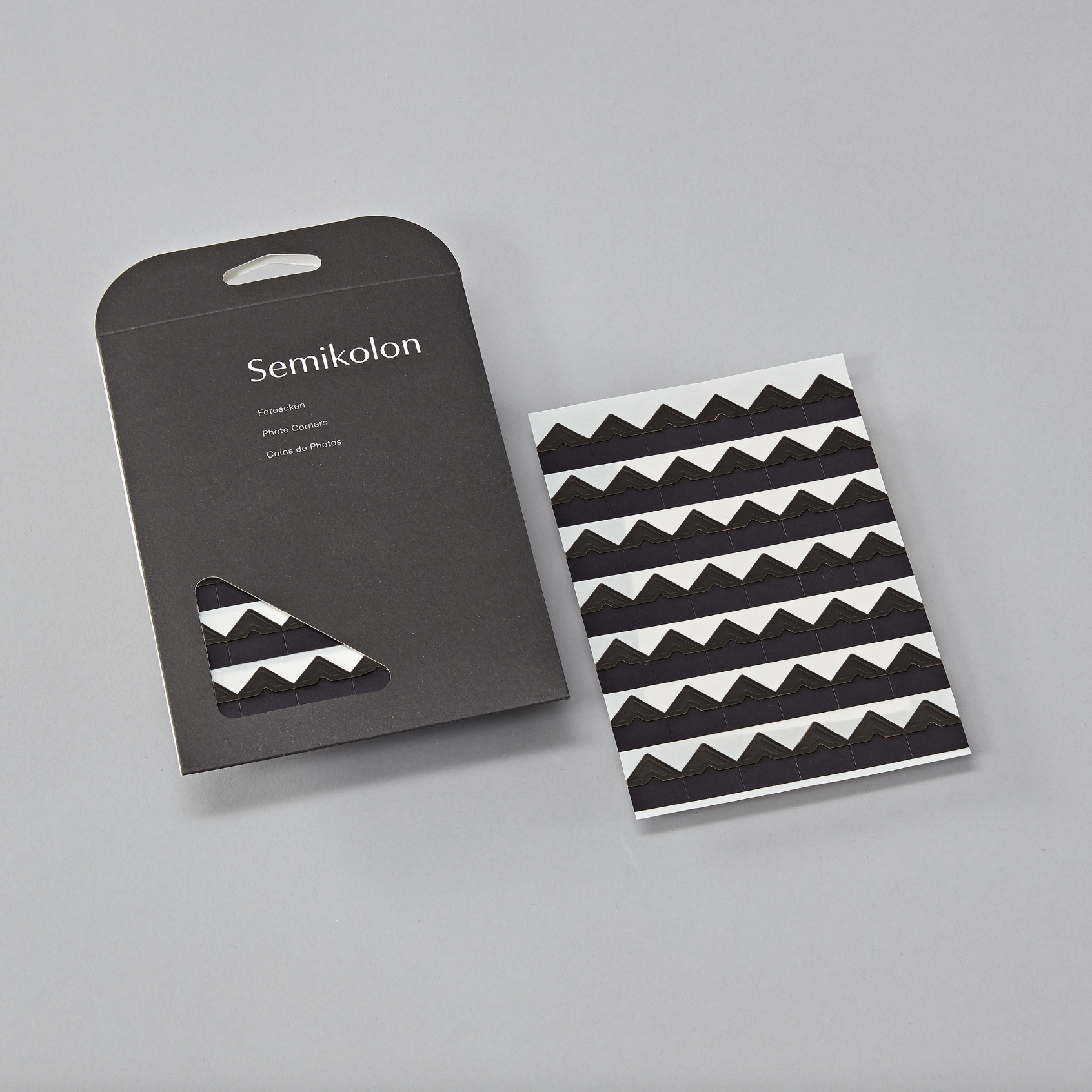 Semikolon Photo Corners – Available in Black & Chamois – The Analog ...